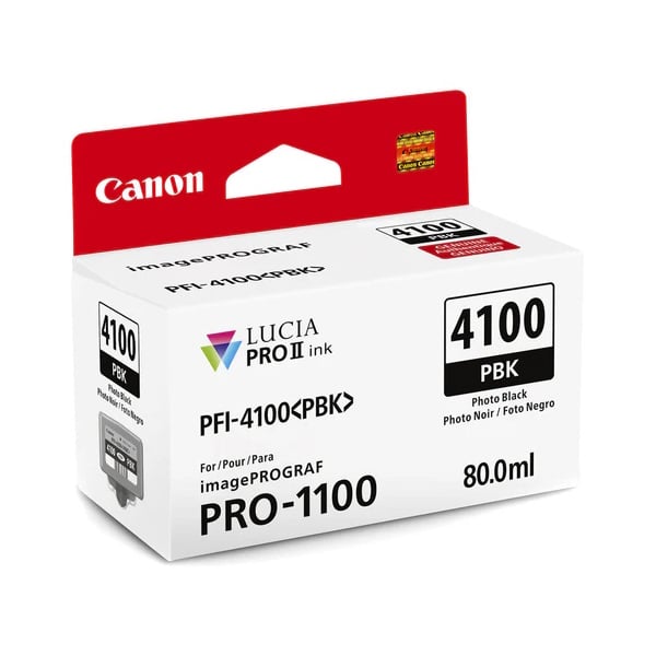 Genuine Canon PFI-4100 Photo Black Ink Cartridge | Printzone NZ