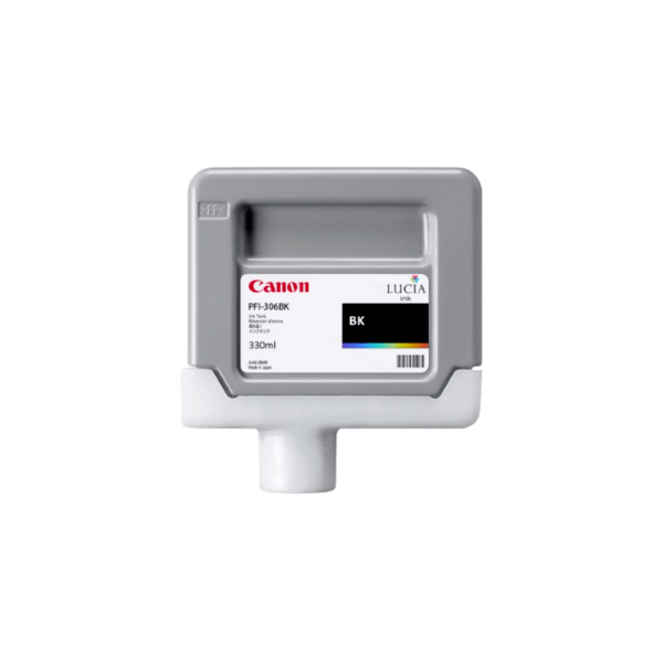 Genuine Canon PFI-306BK Black Ink Cartridge 330ml | Printzone