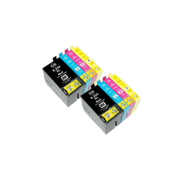 Compatible Epson 254XL 252XL Ink Extra High Yield Double Value Pack ...